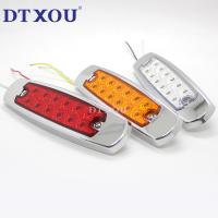 China Hot Product Amber Red White Trailers Lights Car Led Truck 12v 24v Led Side Marker Light for sale