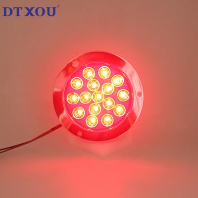 China Waterproof 140*24.5MM 16 LED Yellow Red White Trailer Tail Indicator Lamp for Truck for sale