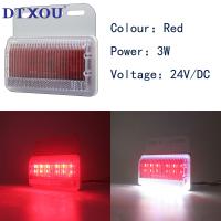 China Waterproof Amber/Blue/Green/White/Red LED Side Marker Lights for 12V/24V Vehicles for sale
