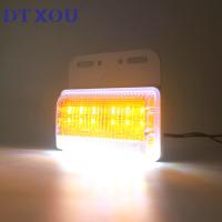 China 12V/24V LED Truck Trailer Side Marker Lights AS Material and Stainless 110*104mm for sale