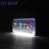 China 12V/24V LED Truck Trailer Side Marker Lights AS Material and Stainless 110*104mm for sale