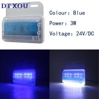 China Truck Trailer Side Marker Indicators Light Car Signal Brake Rear Warning Tail Light Led 12v 24v Warning Lamp for sale