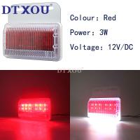 China 12-24v Amber Led Side Marker Lights For Trucks Side Clearance Marker Light Clearance Lamp 12v Red White For Trailer for sale