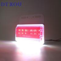 China Led 24v Car Truck Lorry Trailer Side Marker Indicators Light Car Turn Signal Brake Rear Warning Tail Light Lamp for sale