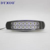 China Universal 12-24v Super Bright Flash 12led Warning Strobe Lights Waterproof Dustproof Truck Vehicle Strobe Side Led Marker Light for sale
