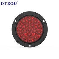 China 4 Inch Led Tail Light Round Stop Turn Tail Signal Rear Light for Truck Trailer Supply for sale