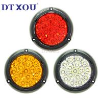 China 16pcs High Bright LED Chips Round Taillight for 12V 24V Brake and Indicator Function for sale