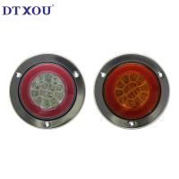 China Led Tail Lights Round Truck Spare Parts 4 Inch Led Tail Lights For Truck Lighting System - Buy for sale
