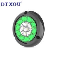 China Factory High Quality 12v 24v 4 Inch Round Truck Trailer Led Stop Turn Tail Light Red Amber White Rear Lamp for sale