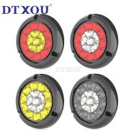 China Factory Supply 12v 24v Waterproof 4 Inch Led Tail Light Round Stop Turn Tail Signal Rear Light For Truck Trailer for sale