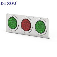 China 4-inch LED brake taillight assembly suitable for truck trailers, trucks, and buses for sale
