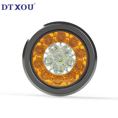 China Truck Trailer LED Tail Lights Round Stop 4 Inch Combination Lamp for Retrofit/Upgrade for sale