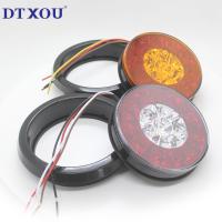 China Truck Trailer LED Tail Lights Round Stop 4 Inch Combination Lamp for Retrofit/Upgrade for sale