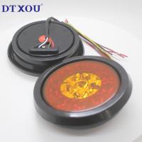 China Truck Trailer LED Tail Lights Round Stop 4 Inch Combination Lamp for Retrofit/Upgrade for sale