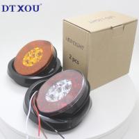 China Super bright LED round light 4 inch tail LED lamp rear combination tail lamp for truck use for sale