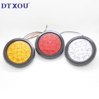 China 4 Inch truck light 19 pcs led dual color led tail light for pickup trucks for sale
