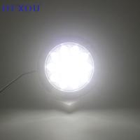 China New High Brightness 10-30v Round Double-Sided Waist Lamp Drum Shade Truck Tractor Trailer Led Tail Light for sale