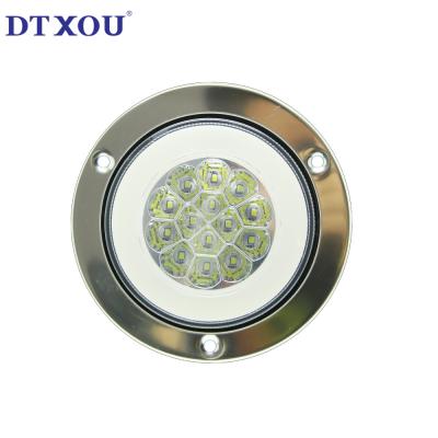 China New High Brightness 24/10-30v Round Double-Sided Waist Lamp Drum Shade Truck Tractor Trailer Led Tail Light for sale