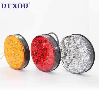 China 4inch 24V Led Truck/car emergency lights taillights,led stop tail light for sale