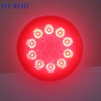 China High quality 4 inch Round Truck Trailer Led Taillights Stop Brake Lights 10V-30V for sale