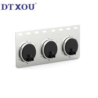 China Customizable 3 Hole Mounting Brackets for 4 Inch Round Tail Lights in Stainless Steel for sale