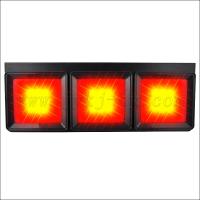 China 610*445*48mm 12V 24V Mitsubishi Fuso Hino Heavy Duty Truck Tail Light Weight 2KG/pcs for sale