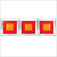 China 610*445*48mm 12V 24V Mitsubishi Fuso Hino Heavy Duty Truck Tail Light Weight 2KG/pcs for sale