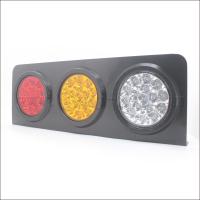 China Auto Truck Car Rear Tail Turn Signal Light with Iron Bracket Base and 48pcs LED Chips for sale