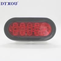 China Universal Fitment 6inch PC Lens LED Tail Lights for Trucks Trailer 12/24 Volt Retrofit for sale