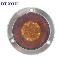China Push Fitting Installation 12V 24V RED LED Tail Lights for Truck and Trailer JY-2016 for sale