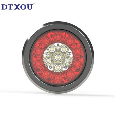 China Factory Wholesale Truck LED Tail Light Red + Yellow/Red + White Two Color Combination Tail Light for sale