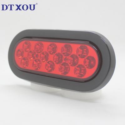 China 10 LED IP67 Waterproof 12V 24V Rear Stop Brake Turn Tail Lights Truck Trailer Caravan for sale