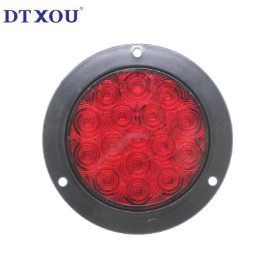 China SHILIDUO 4 inch Round Truck Taillight with OE No. 00001 12V 24V Lifespan 80000/Hour for sale