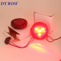 China 12V 24V 2 inch 2.5inch  round stop side marker lamp tail led truck light for trailer for sale