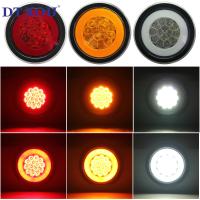 China Universal 12V 24V 4 inch Round Tail Lights Brake Light Seal Kit for Truck for sale