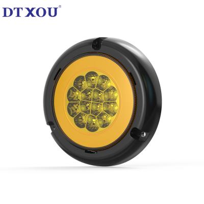 China 12V 24V  4inch rubber LED ring tail lights for truck trailer for sale
