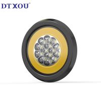 China Waterproof 4 Inch Round Turn Stop Rear Tail Lamp for Trailers Trucks 0.2 Kg for sale