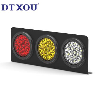 China DC 12V 24V Red Amber White  Heavy or Semi Truck Combination LED Tail Lights for sale