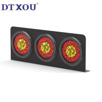 China DC 12V 24V Red Amber White  Heavy or Semi Truck Combination LED Tail Lights for sale