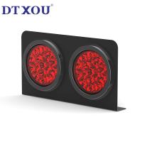 China DC12V 24V round LED brake tail lights for truck trailer for sale