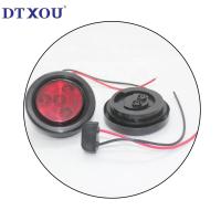China DC12V 24V 2.5 inch round led truck rear stop lamp  for truck trailer for sale