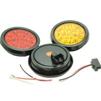 China Universal Car Fitment 4 Inch Round LED Side Marker Light Rubber Mounting Ring Included for sale
