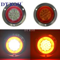 China 0.2 Kg 4 Inch Round LED Light Auto Spare Parts Side Lamp Stainless Steel Side Cover for Universal Cars for sale