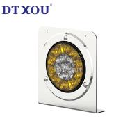 China 4-inch LED Stainless Steel 1-Hole Truck Trailer Tail Light Assembly for Universal Fit for sale