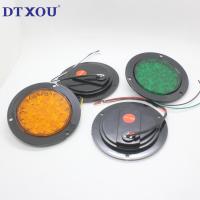 China 4 Inch red amber white LED truck trailer rear stop tail lamp for sale