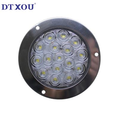 China Factory wholesale 12V 24V 4 inch round LED trailer side marker lights for sale