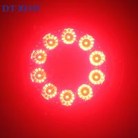 China 4 Inch Round Amber Red LED Tail Lights, STOP/TURN/TAIL led truck tail lamp for sale