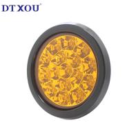 China 12/24V Waterproof IP67 4 Inch Round LED Tail Light for Truck Trailer Voltage DC 10V-30V for sale