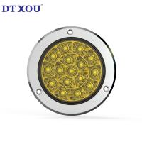 China 4inch 12/24V Red Amber White Stop Turn Tail Brake Truck Trailer Light for Durable Trucks for sale