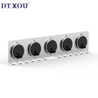 China Truck accessories 4-inch circular LED trailer parking taillights Led truck turning taillights Car bus 5-hole bracket for sale
